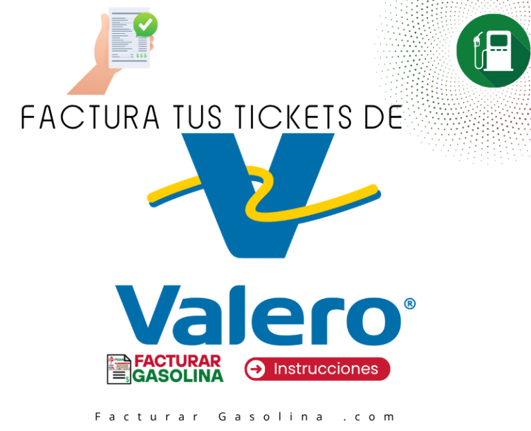 Facturación Valero - Facturar Gasolina