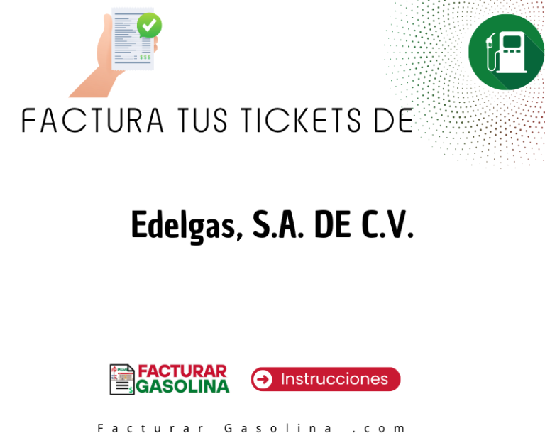 Facturación Edelgas - Facturar Gasolina