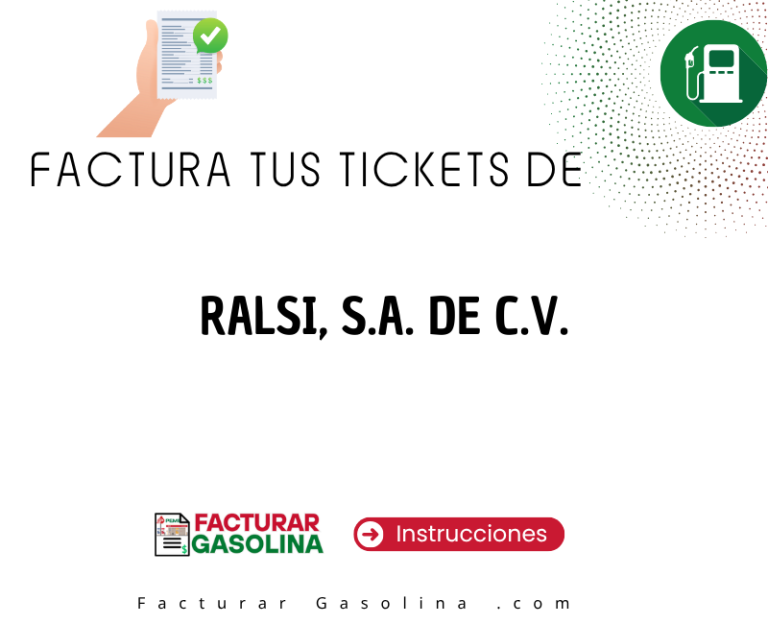 Facturación RALSI - Facturar Gasolina